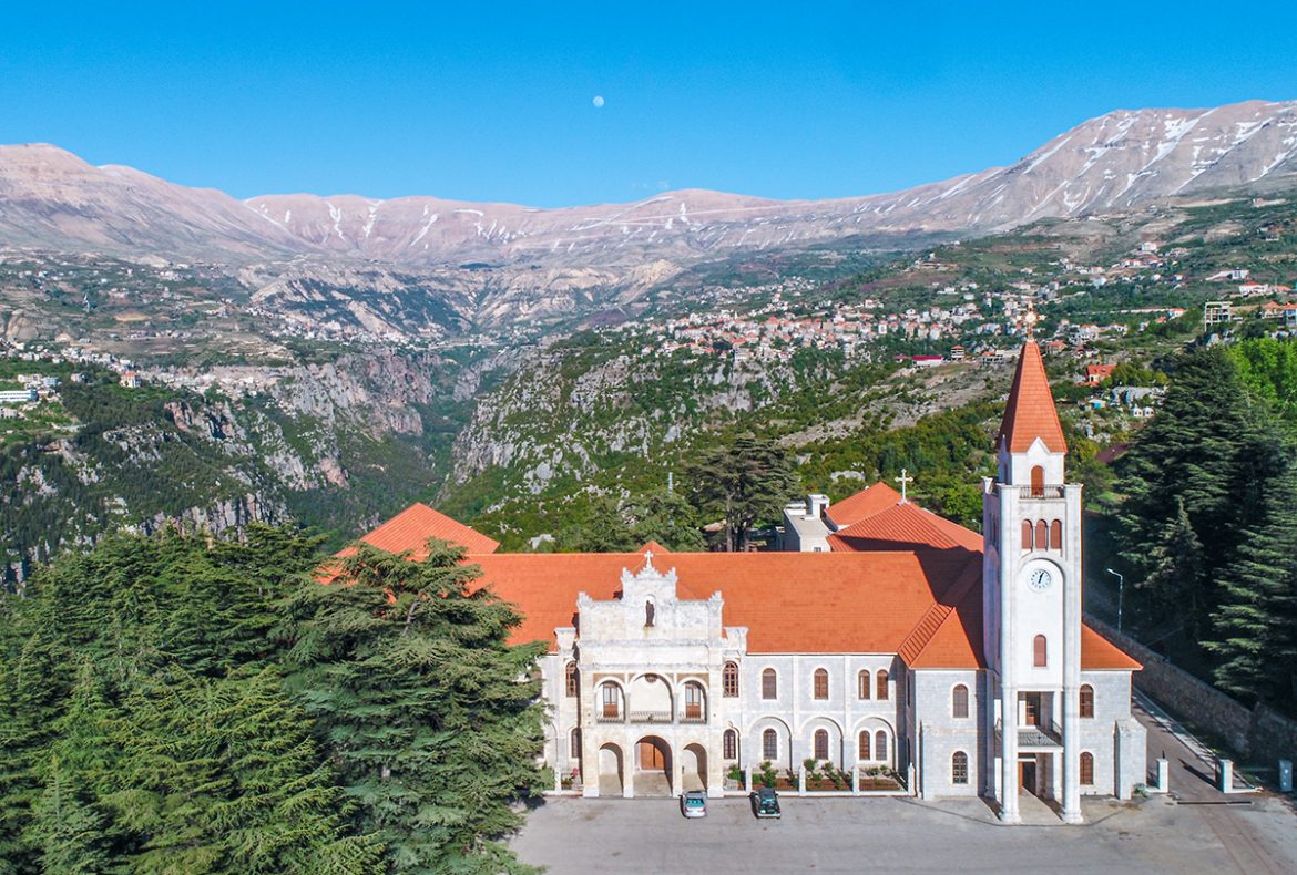 7 Stunning Drone Shots of Churches Around Lebanon - Lebanon Traveler