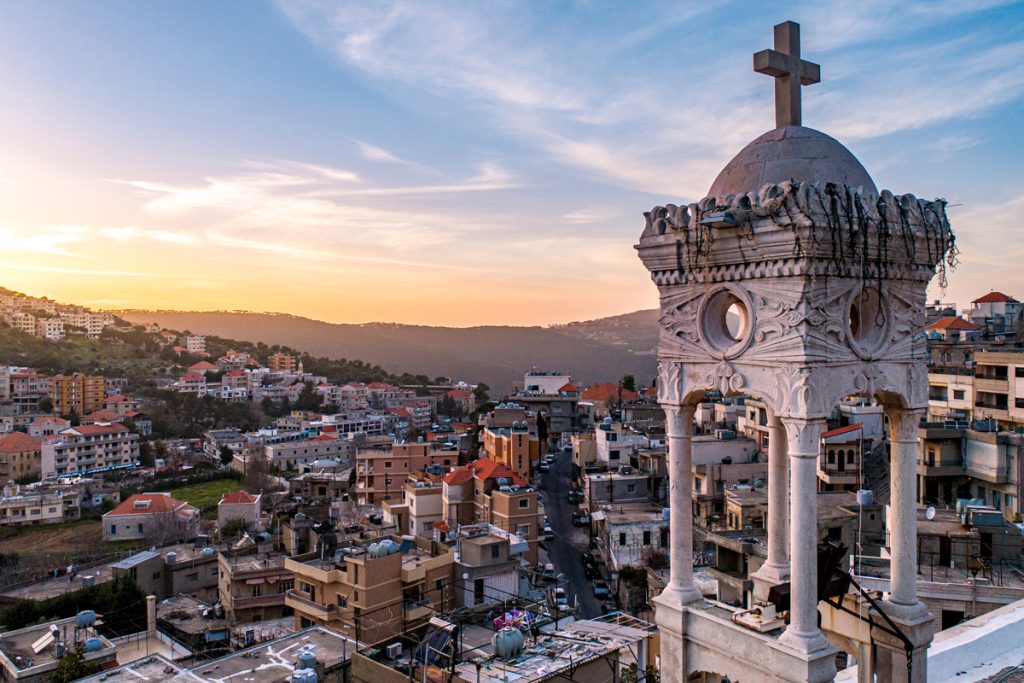 7 Stunning Drone Shots of Churches Around Lebanon - Lebanon Traveler