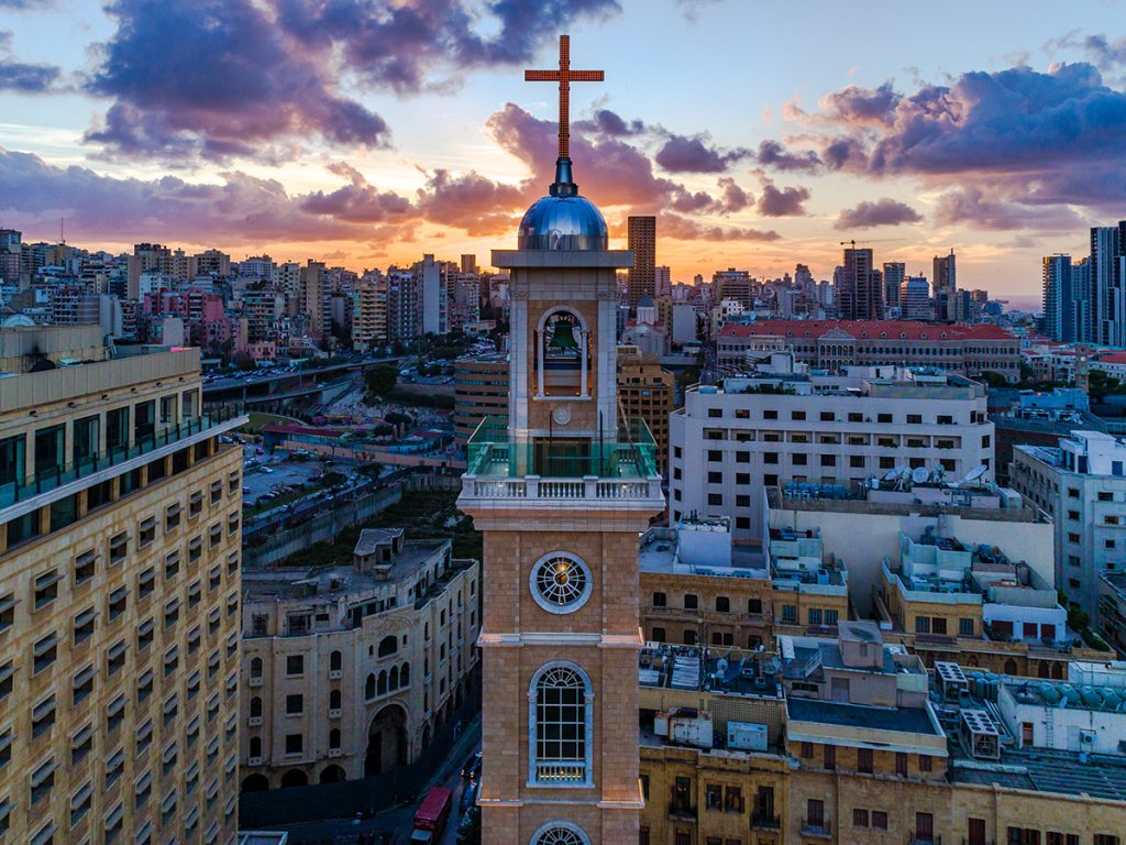 7 Stunning Drone Shots of Churches Around Lebanon - Lebanon Traveler