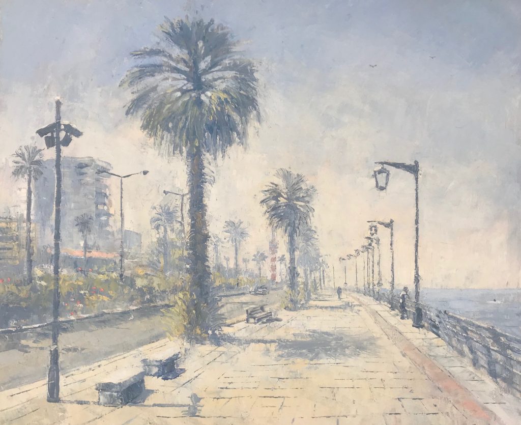 Painting Beirut: Artist Tom Young's Powerful Narrative - Lebanon Traveler