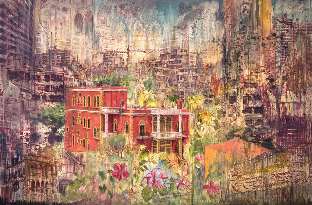Painting Beirut: Artist Tom Young's Powerful Narrative - Lebanon Traveler