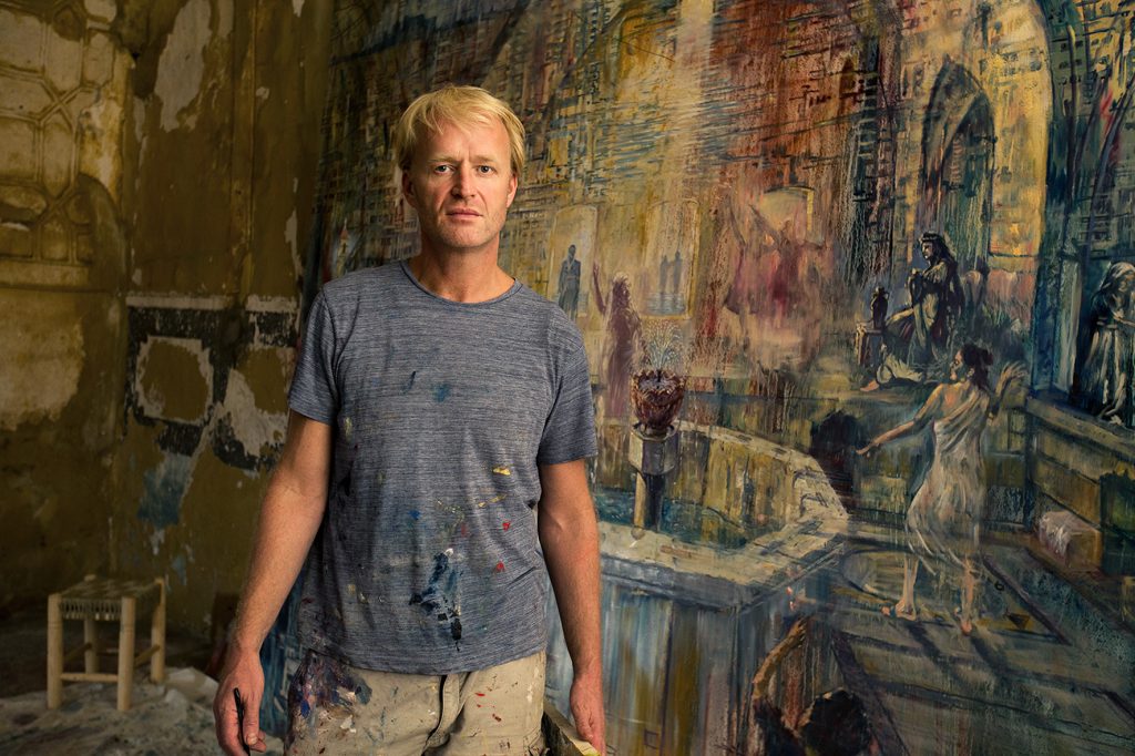 Painting Beirut: Artist Tom Young's Powerful Narrative - Lebanon Traveler