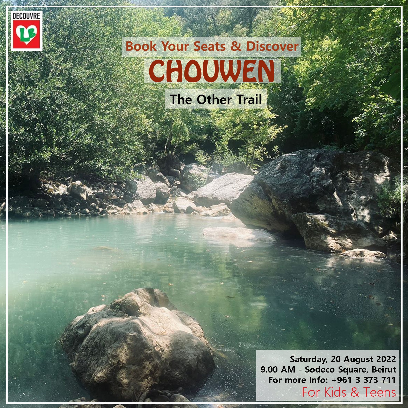 Trail in Chouwen with Decouvre LB (for kids and teens) - Lebanon Traveler