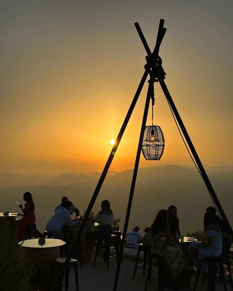The Perfect Sunset Pairing in Lebanon - Lebanon Traveler