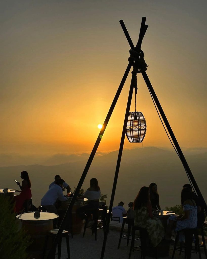 The Perfect Sunset Pairing in Lebanon - Lebanon Traveler