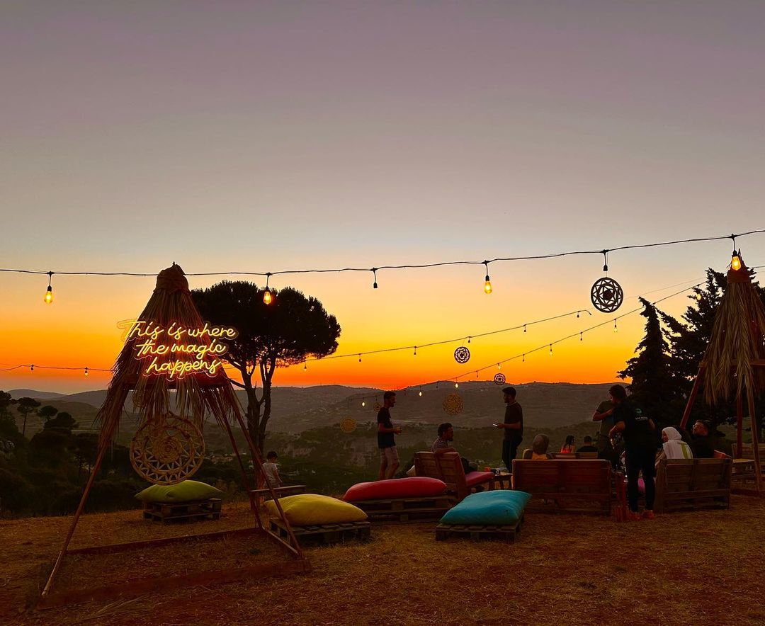 The Perfect Sunset Pairing in Lebanon - Lebanon Traveler