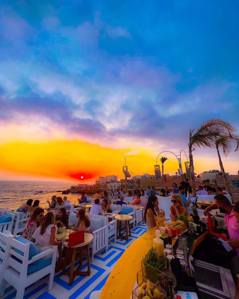 The Perfect Sunset Pairing in Lebanon - Lebanon Traveler