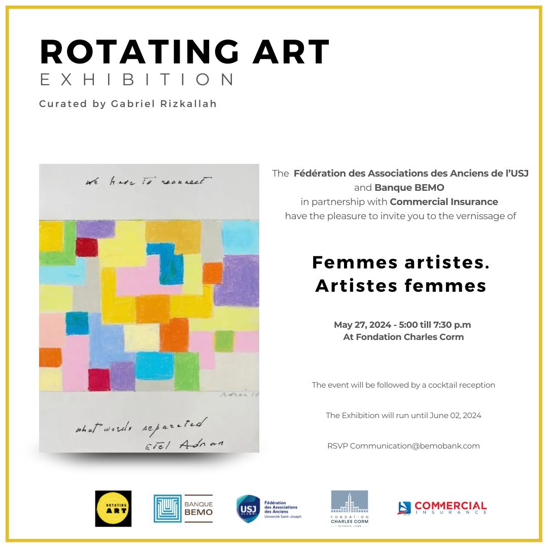 Femmes artistes. Artistes femmes at Charles Corm Foundation - Lebanon ...